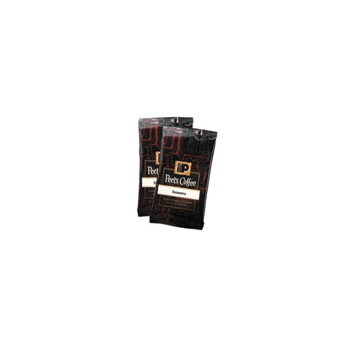 PEE504917 COFFEE PORTION PACKS, SUMATRA, 2.5 OZ FRACK PACK, 18/BOX